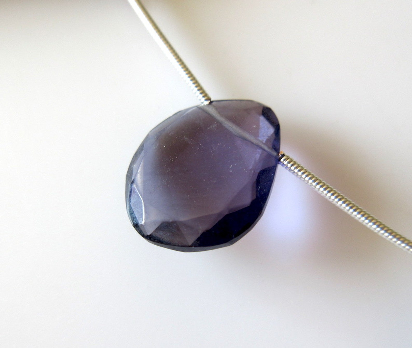 5 Pieces 15mm to 18mm Each Hydro Quartz Amethyst Color Side | Etsy