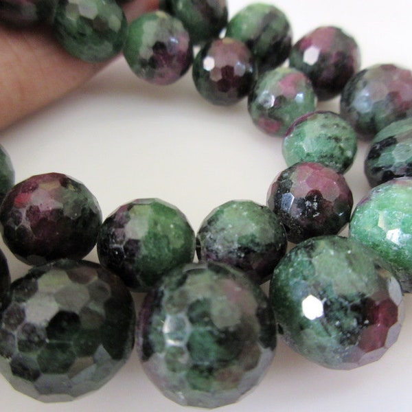 Ruby Zoisite Beads - Etsy