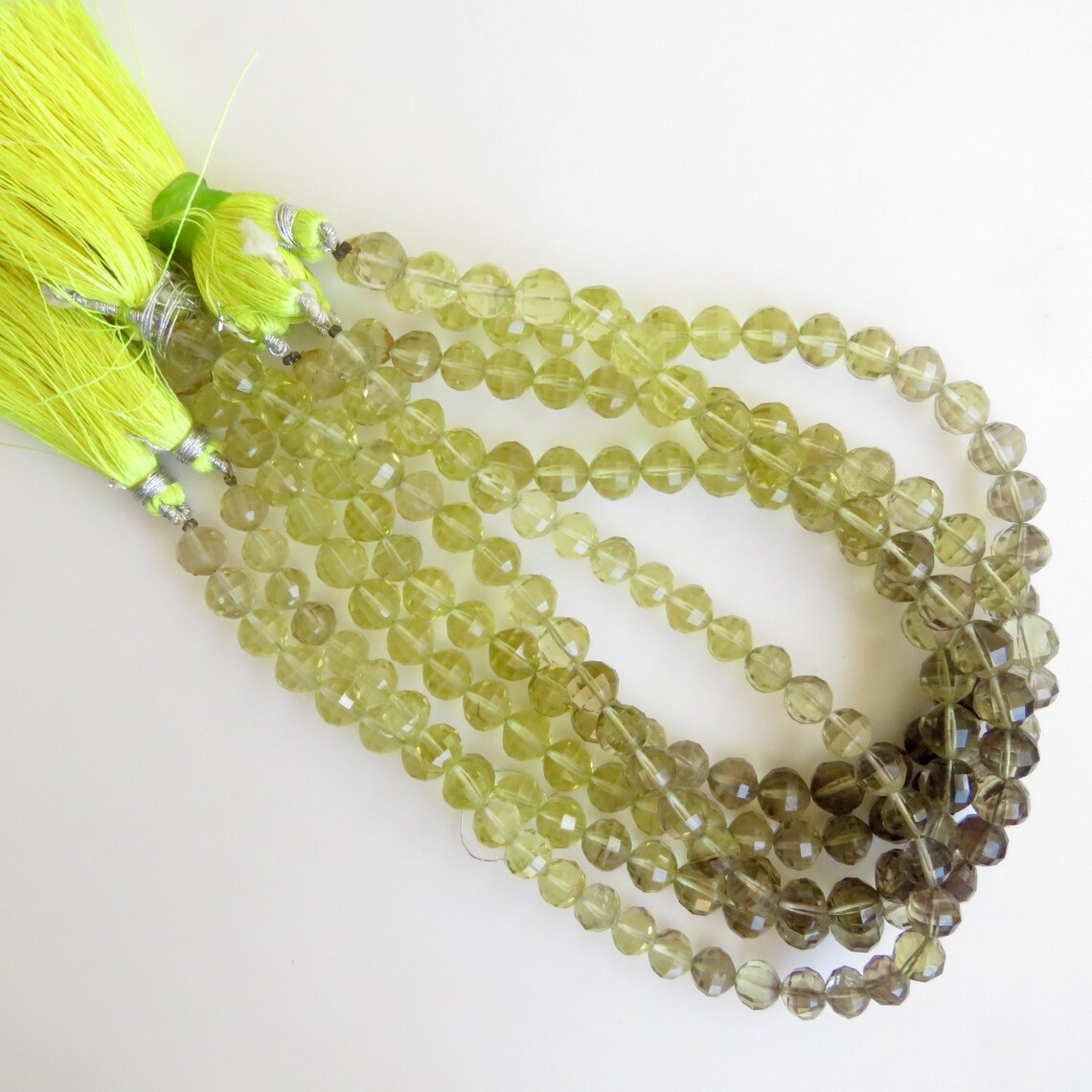 Bi Color Shaded Two Tone Yellow Brown Quartz Faceted Step Cut - Etsy