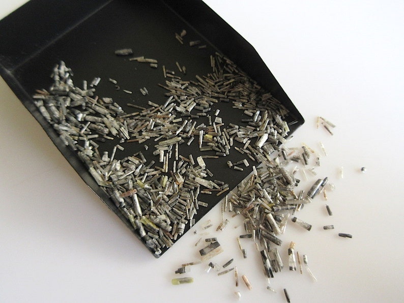5 Carats 2mm to 6mm Grey Diamond Sticks, Raw Rough Natural Uncut ...