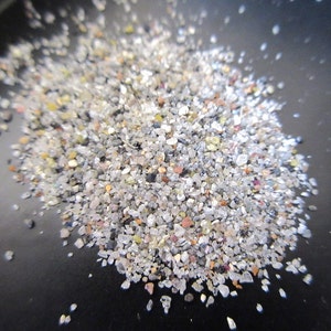 5 CTW Natural Black/white/red/yellow Color Diamond Dust, Natural Raw ...
