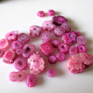 20 Pieces 7mm to 14mm Each Tiny Pink Solar Quartz Stalactite - Etsy