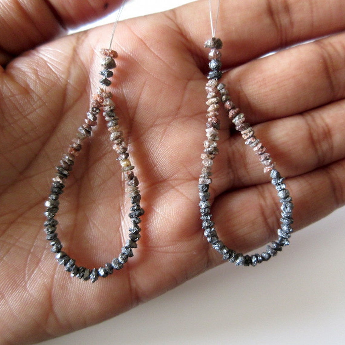 Set of 2 Hook and Wear Red Black Diamond Matched Pair Loops - Etsy