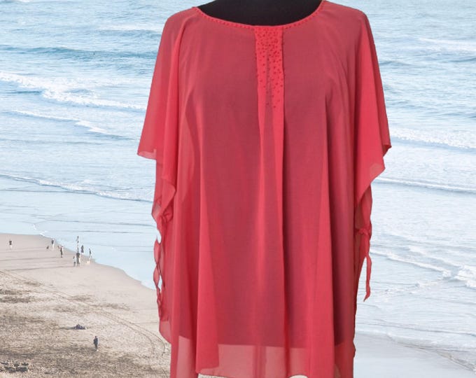 Sheer Soft Chiffon Poncho, Cape Poncho, Open Side Shawl Poncho - Etsy