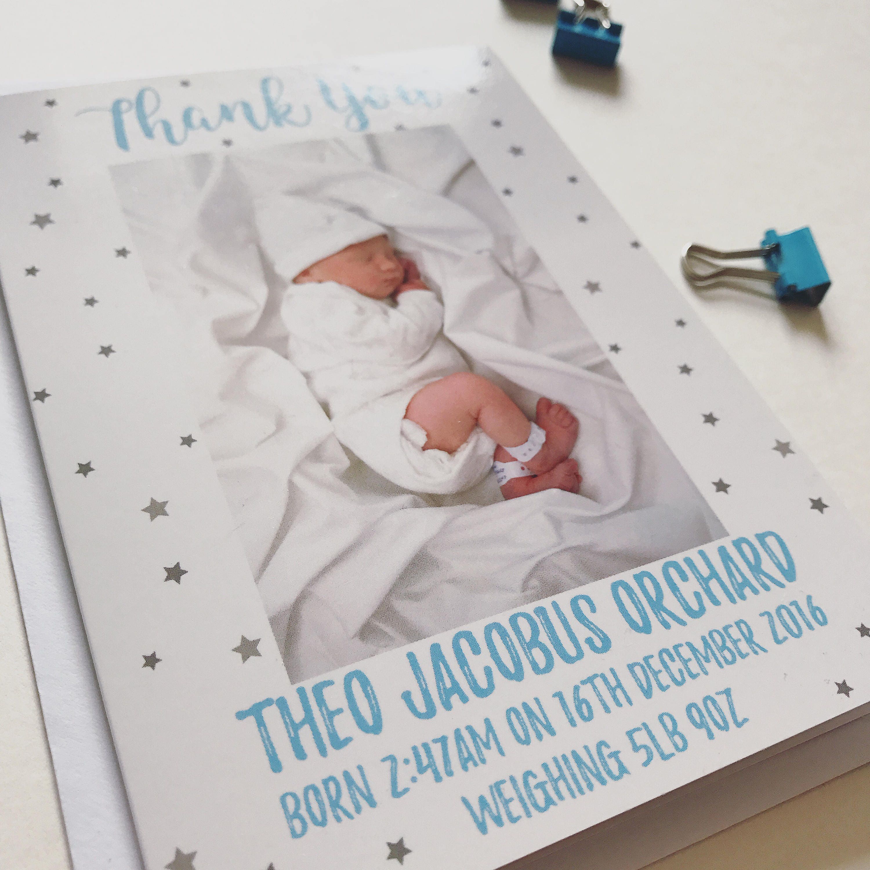 Bebé Gracias Tarjetas, Baby Shower Gracias Tarjetas, Gracias Tarjetas ...