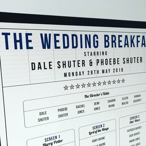 Digital Download Personalised Cinema / Film/ Movie / Theatre ...