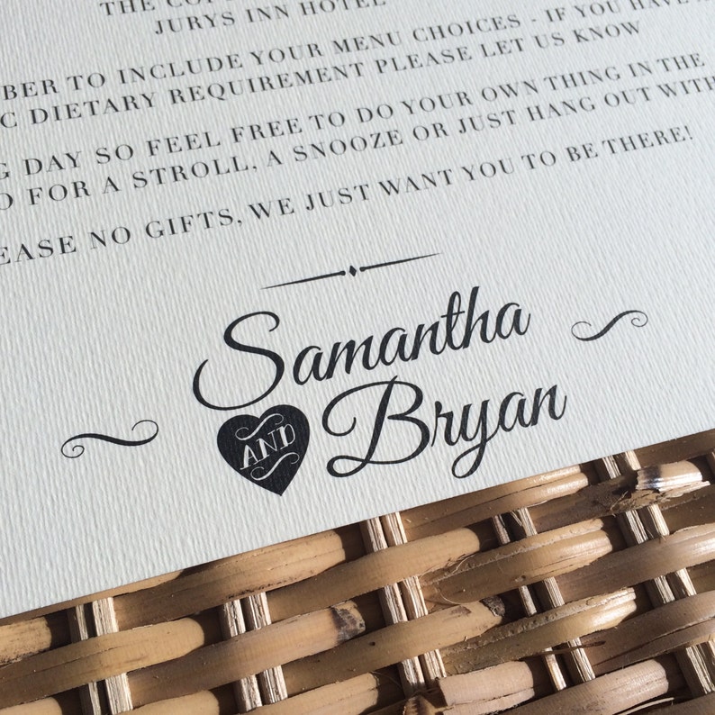 50 Cream Postcard Wedding Invitations. Textured Card. Envelopes ...