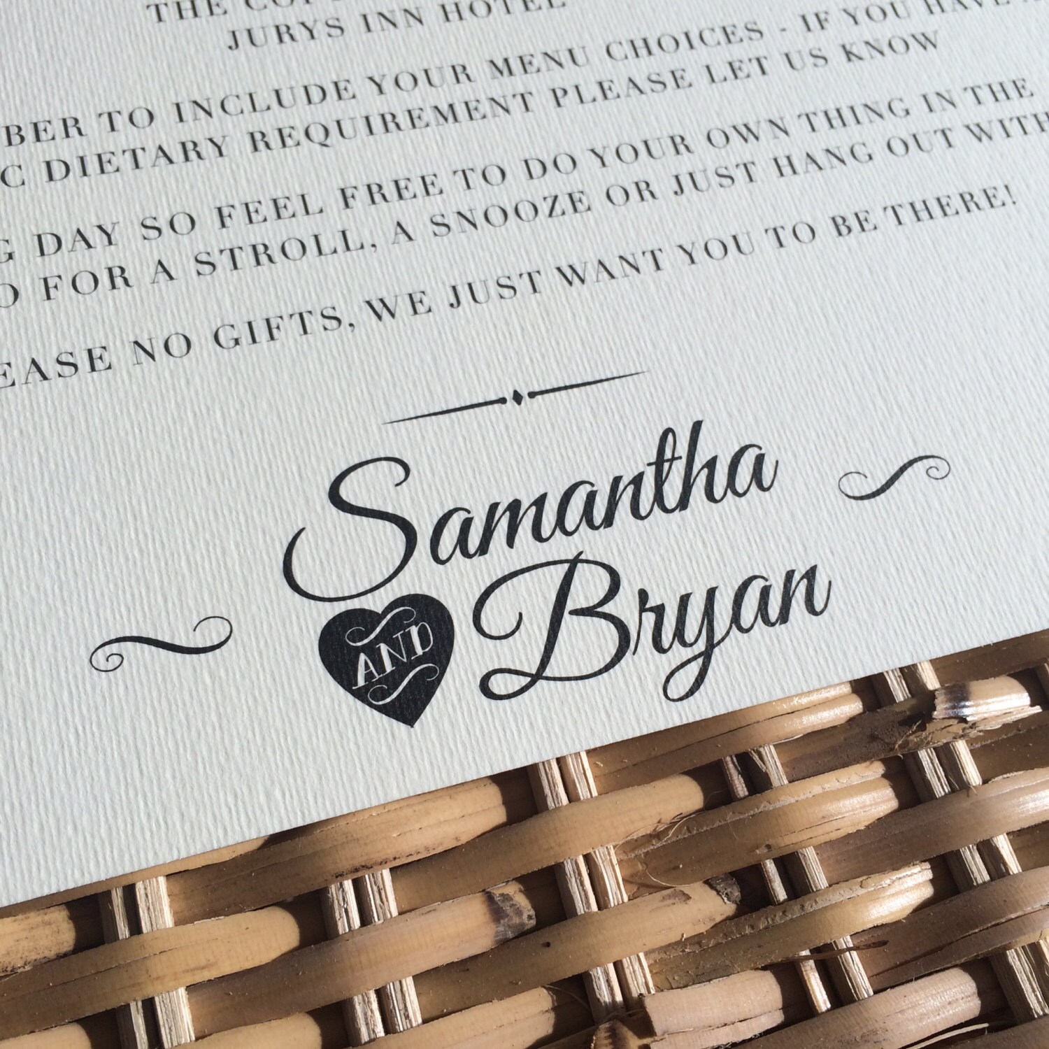 50 Cream Postcard Wedding Invitations. Textured Card. - Etsy UK