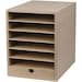 Paper Storage Units Shelved Sturdy Card Organizers Boxes Paint ...
