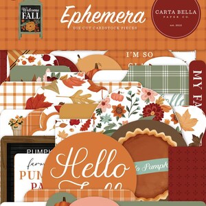 Crafter's Welcome Fall Mega Bundle Fall Home Decorations Scrapbooking ...