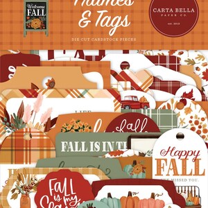 Crafter's Welcome Fall Mega Bundle Fall Home Decorations Scrapbooking ...