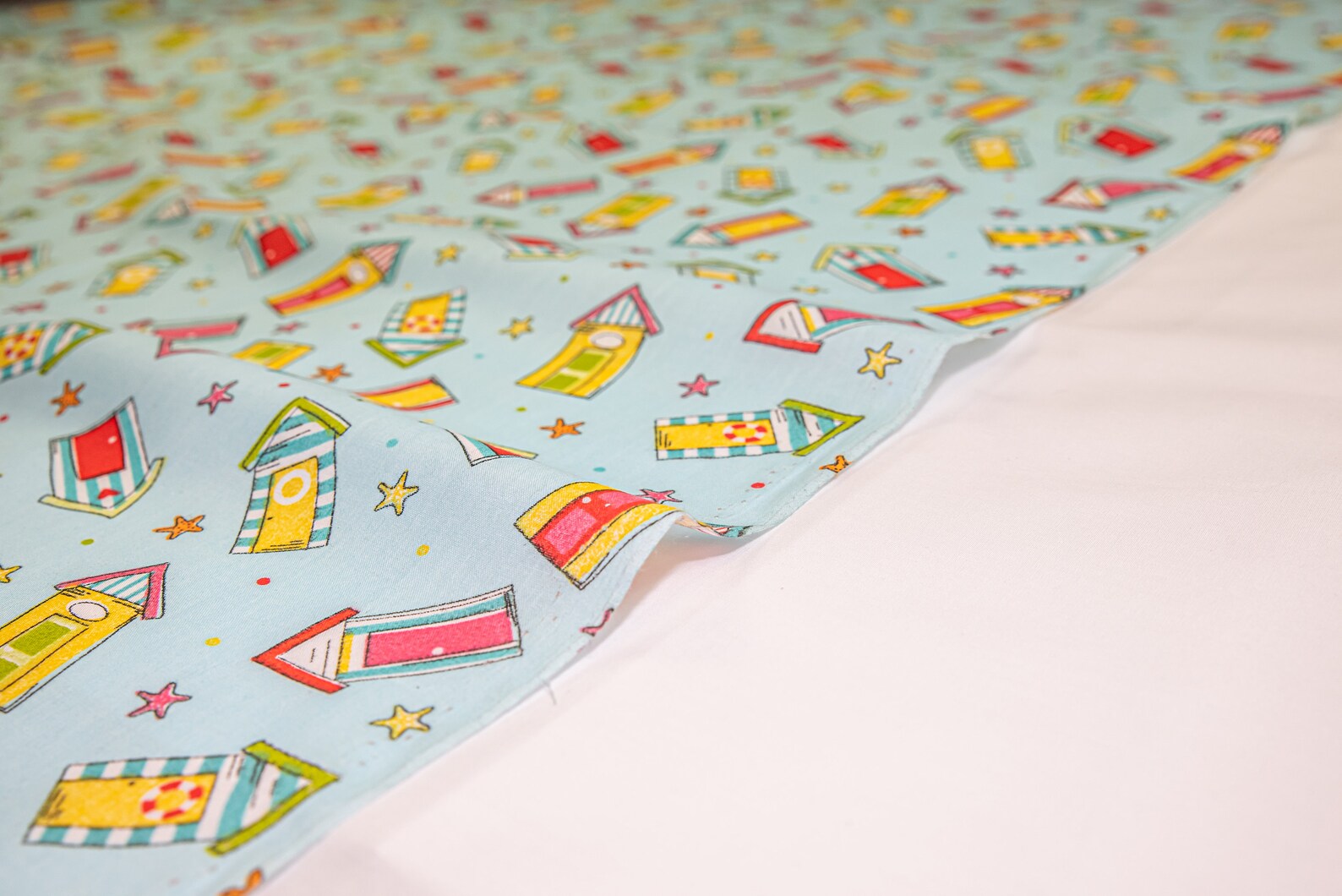 Childrens Fabric Polycotton Kids Craft Boys Girls Dresses Mask Half ...
