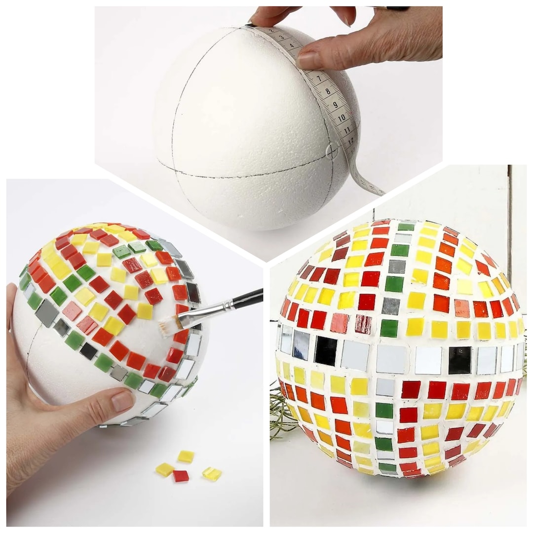 Polystyrene Balls Craft Decorations Sweet Tree Round Spheres Christmas ...