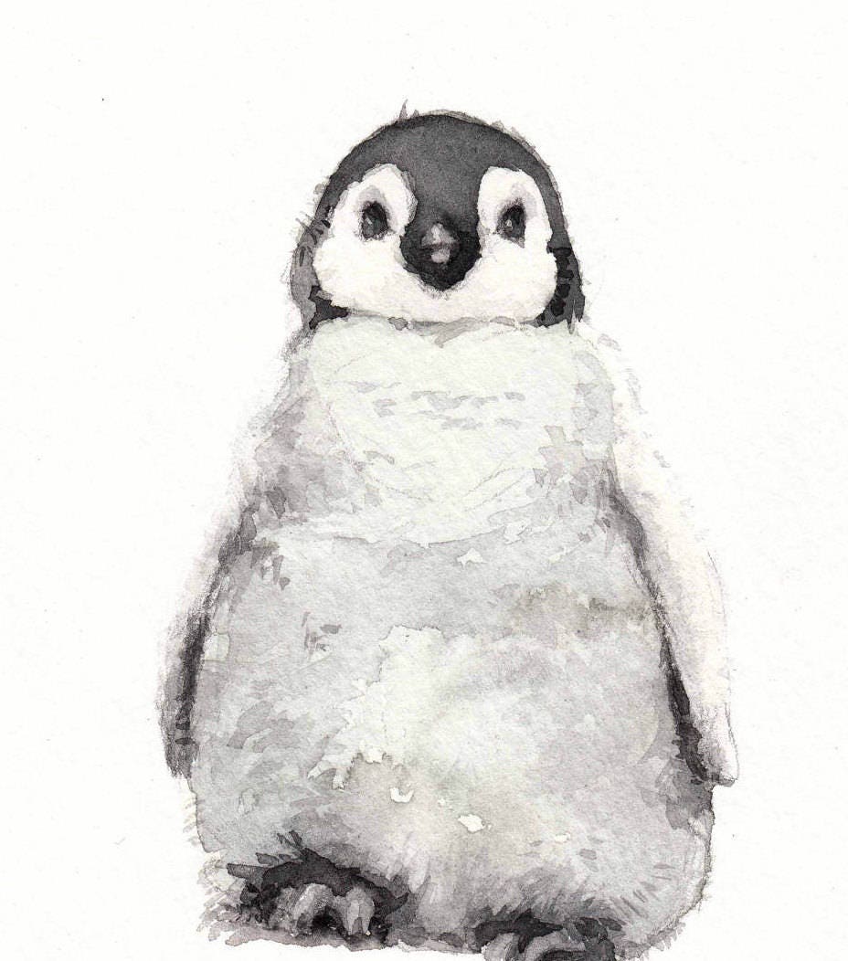 Three Little Penguins 3 Prints for Children's Room, Nursery Art ...
