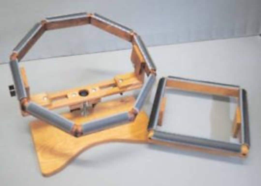 Rug Hooking Lap Stand Combo With 11 X 14 Square & Octagonal Hooking ...