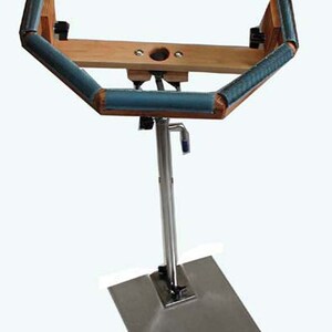 Rug Hooking SUPER COMBO: A Floor Stand, Lap Base, 14" Octagonal Top and ...