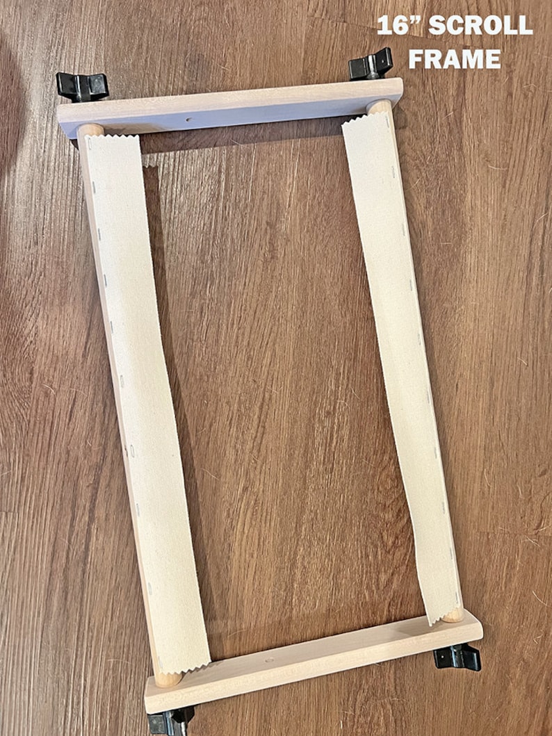 K's Creations Small Stitcher's Pack of Needlework Scroll Frames | Holds ...