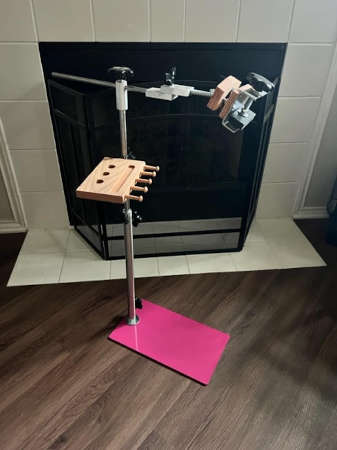 K's Creations Metal Needlework Floor Stand With Pink Base! NEW!!!! - Etsy