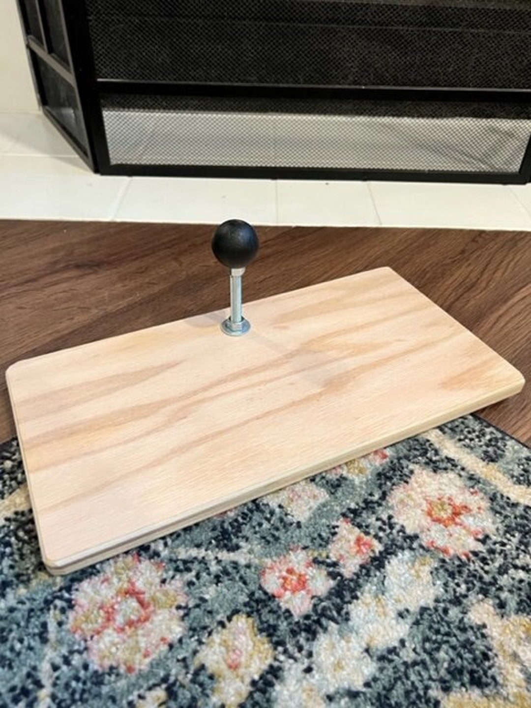 UNSTAINED Rug Hooking Lap Base ONLY. Convert Your Ball and Socket Floor ...