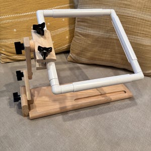 K's Creations UNSTAINED Z-frame Lap Frame Needlework Stand | Holds ...