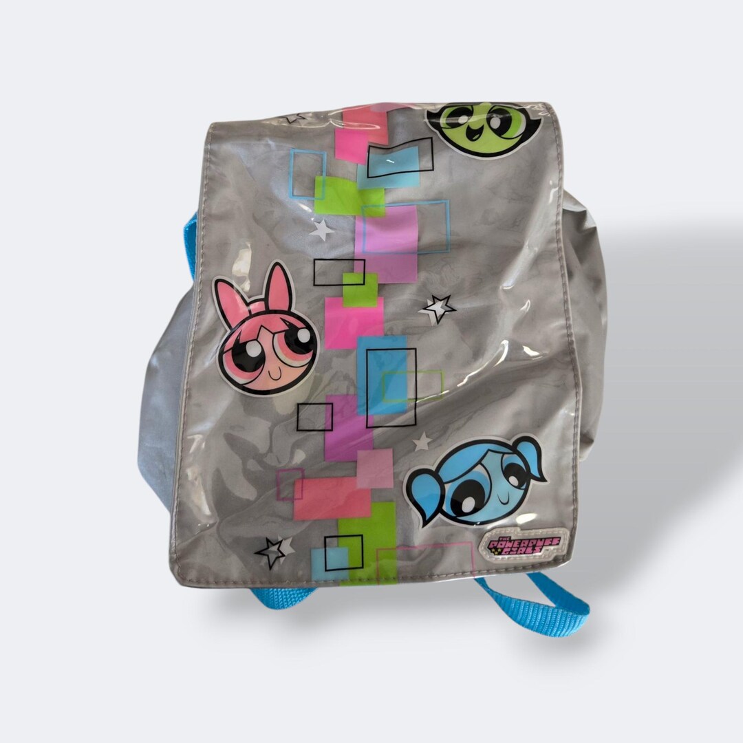 Vintage 2000s the Powerpuff Girls Drawstring Backpack - Etsy