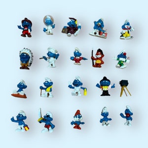 Pick-your-own Smurf PVC Miniature Figurine Ganzbros - Etsy