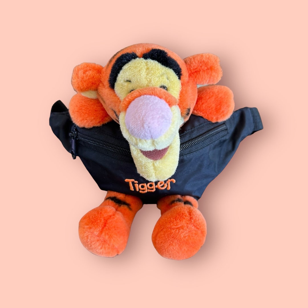 Vintage 1990s Disney's Winnie the Pooh Plush Tigger Belt Bag Fannypack ...