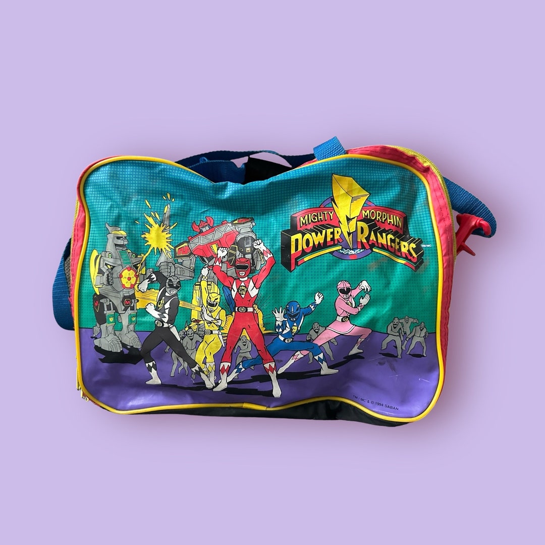 Vintage 1994 Mighty Morphin Power Rangers PVC Mini Duffle Bag - Etsy