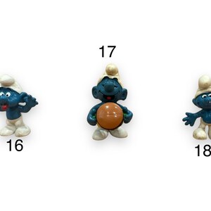 Pick-your-own Smurf PVC Miniature Figurine Ganzbros - Etsy