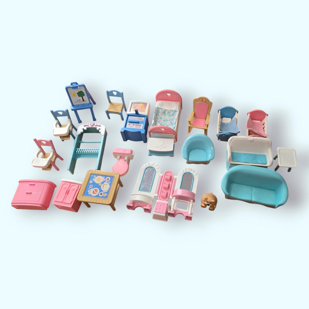 Pick-your-own Vintage 1990s Fisher Price Loving Doll House Furniture ...