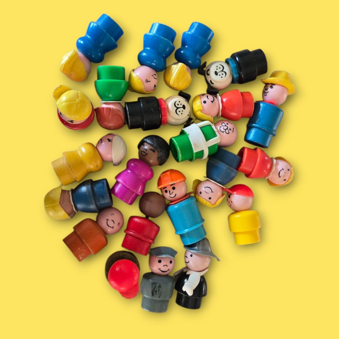 Pick-your-own Vintage Fisher Price Peg People - Etsy