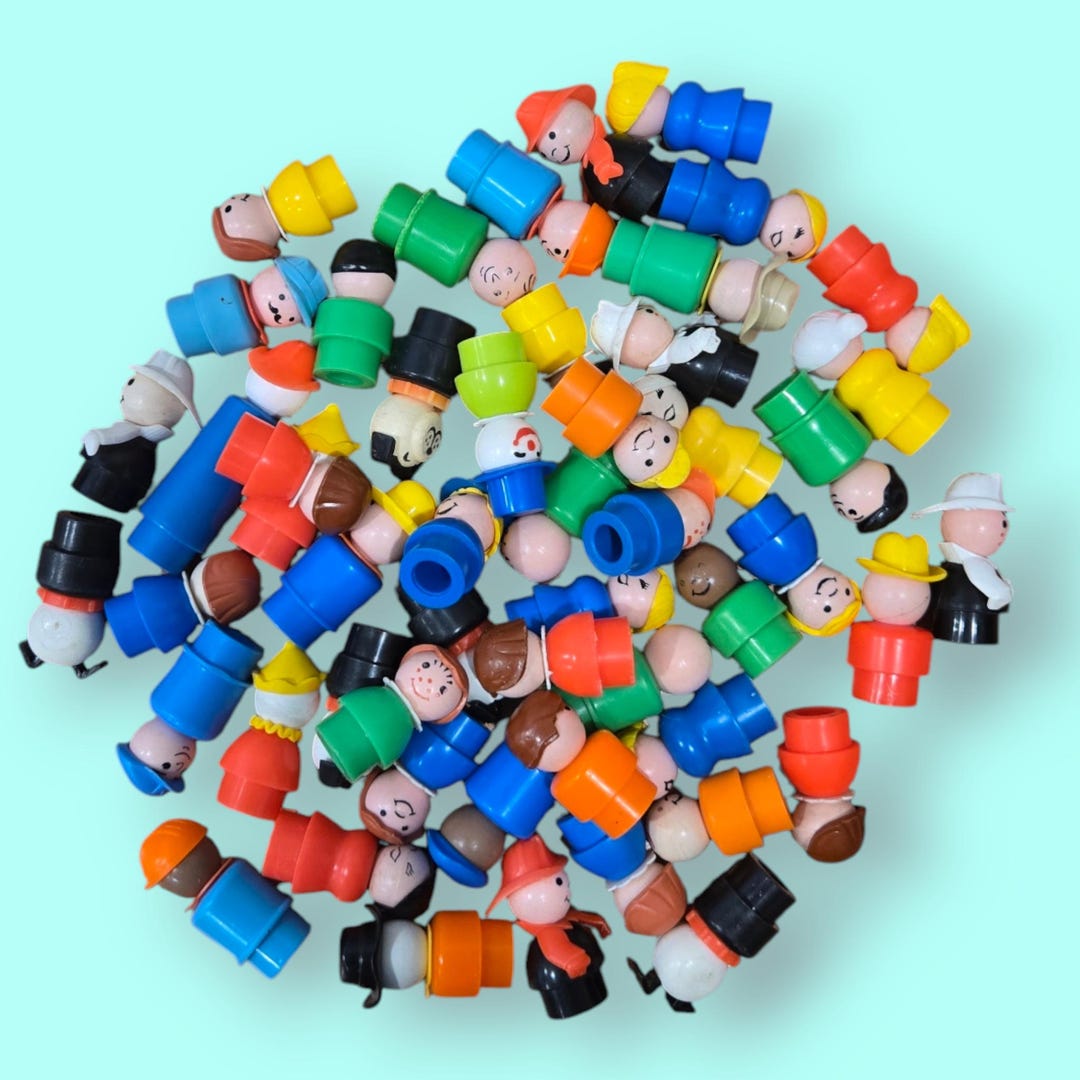 Pick-your-own Plastic Fisher Price Little People Peg People Figurine - Etsy
