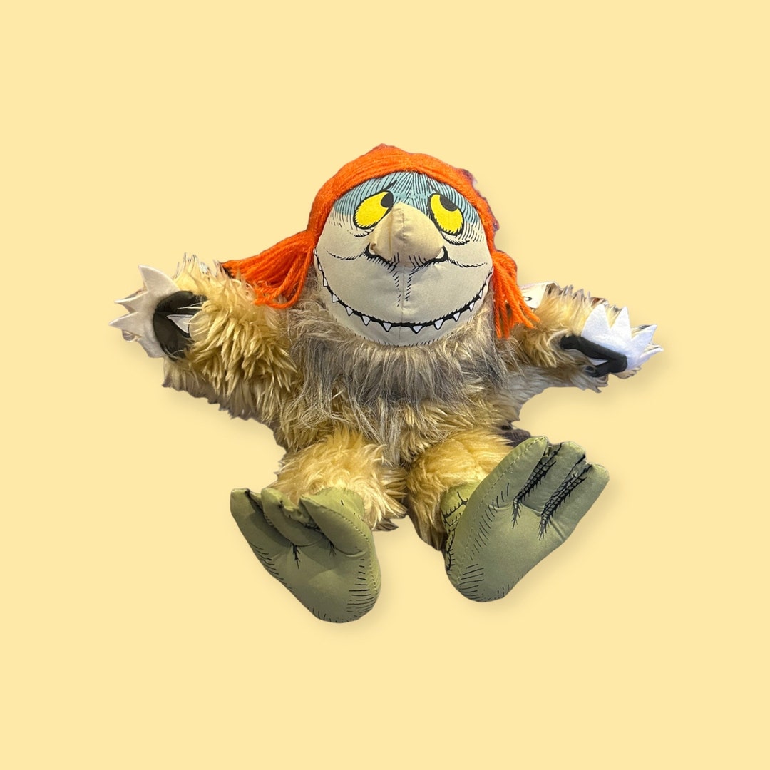 Vintage 1980 Sipi 14 Plush Hand Puppet Where the Wild Things - Etsy