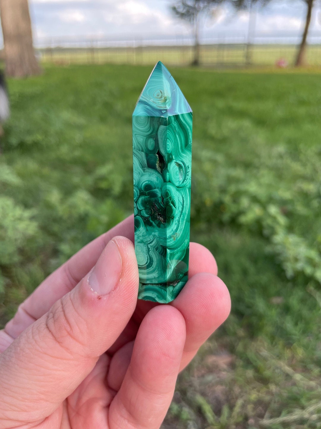 High Quality Malachite Tower/ Malachite Tower/ Malachite / Green ...