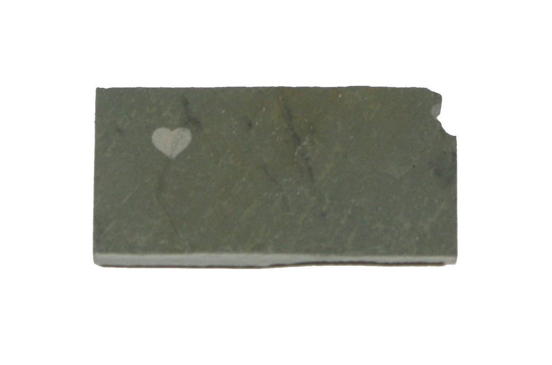 Kansas Slate Fridge Magnet- Personalized With Laser Engraving - Etsy