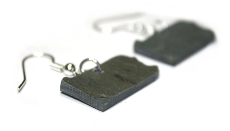 Pennsylvania Slate Earrings- Personalized With Laser Engraving - Etsy