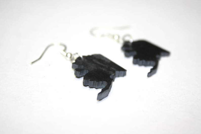 Alaska Slate Earrings- Personalized With Laser Engraving - Etsy