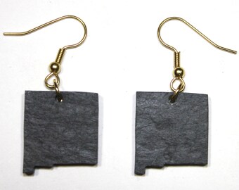 Alaska Slate Earrings Personalized With Laser Engraving | Etsy