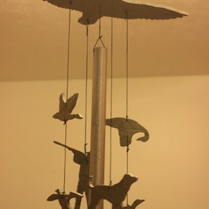 Duck Hunting Slate Wind Chime- Personalized With Laser Engraving - Etsy