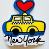 New York Sticker Giant 4 Inch New York City Souvenir Gift Peel and ...