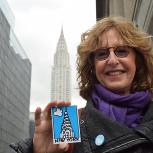 New York Chrysler Building Refrigerator Magnet NY Souvenir 2.5 X 3.5 ...