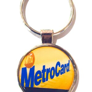 New York Keychain Subway Metro Card Officially MTA Licensed New York ...
