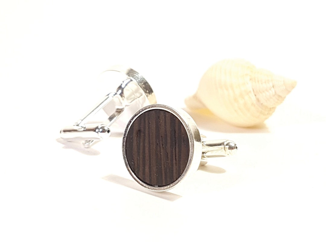 Minimal Wooden Cufflinks | ABERTHAU - for Tuxedos & Suits in African ...