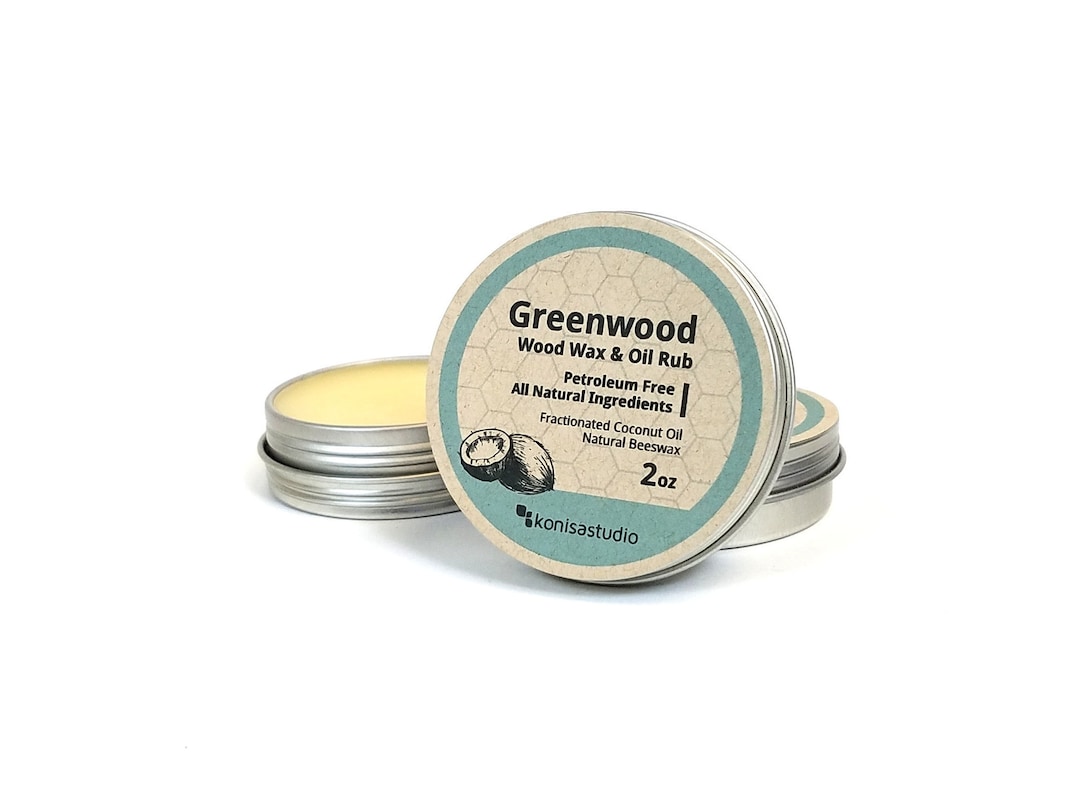 Wood Oil Wax Finish | GREENWOOD - Food Safe, Beeswax All Natural ...