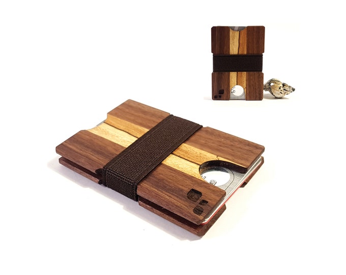 Men's Wallet Handmade Wallet Wooden Wallet Handmade Men's Wood Wallet ...