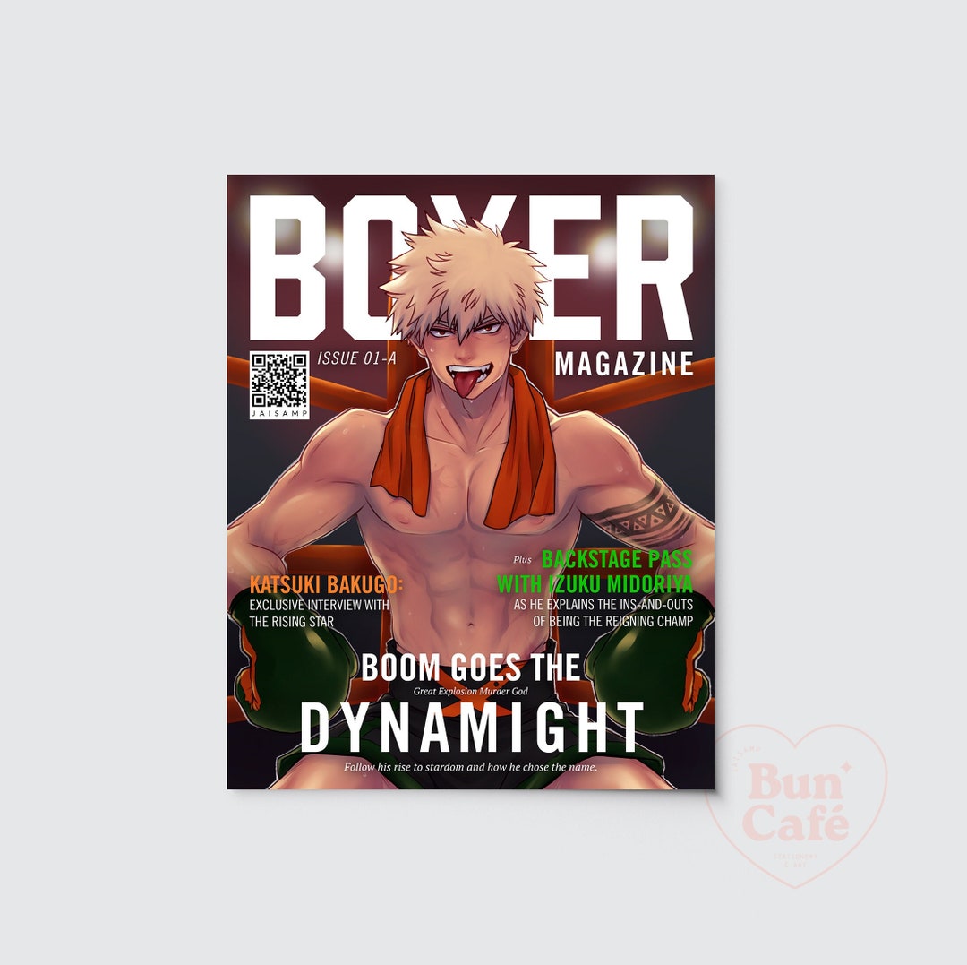 Art Prints - MHA BNHA Boxer Bakugo - 8.5" X 11" or 5" X 7" - Etsy