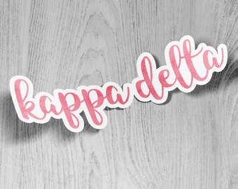 Kappa Delta Sticker - Etsy