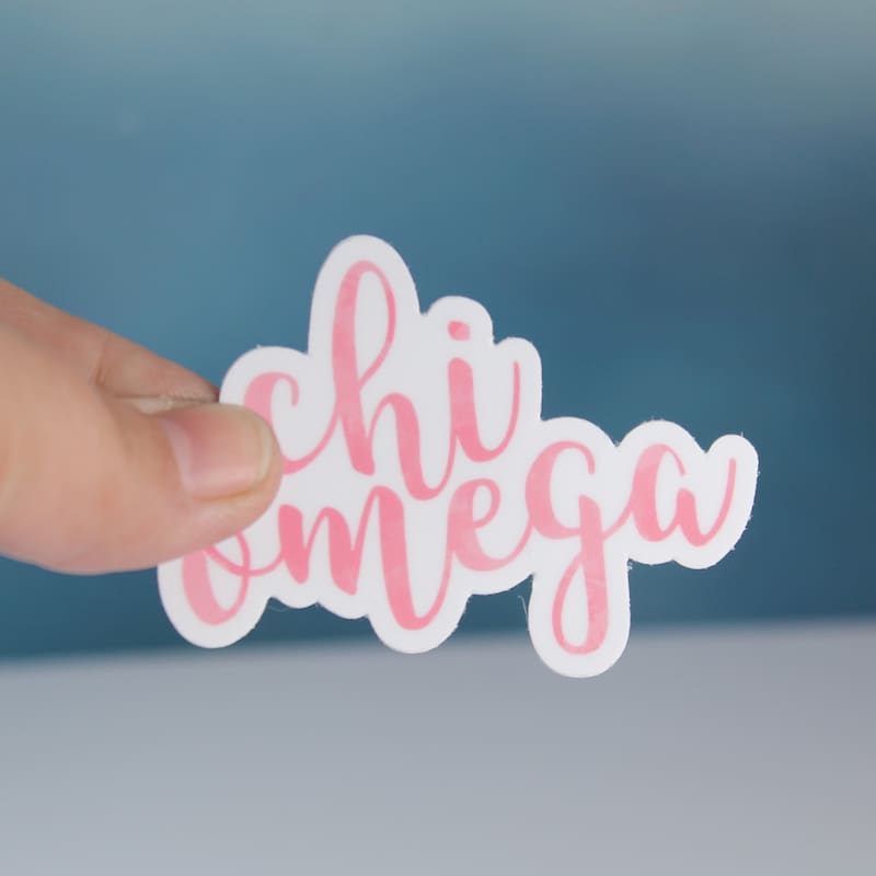 Chi Omega Stickers - Etsy