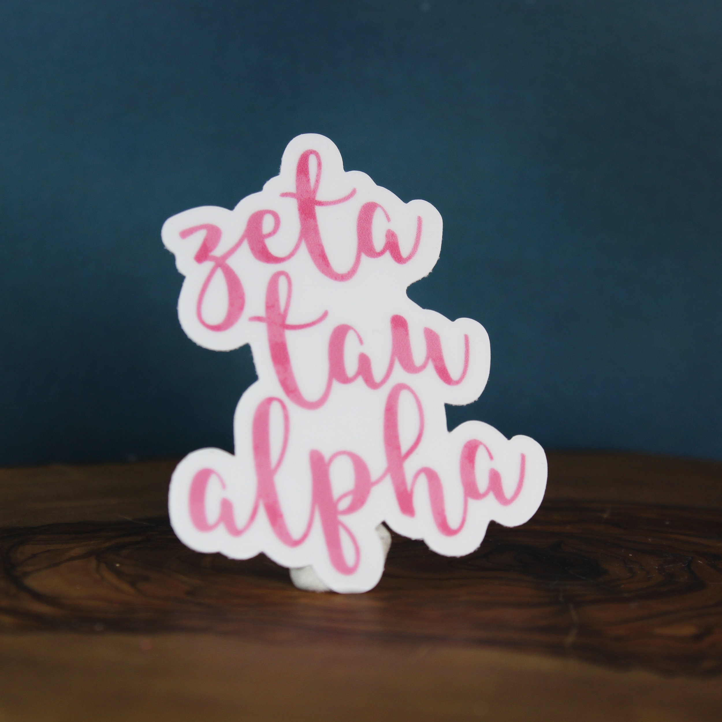 Zeta Tau Alpha Sticker Sorority Sticker Sorority Sisters | Etsy