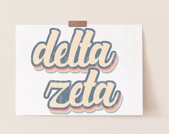 Delta Zeta Lilly - Etsy